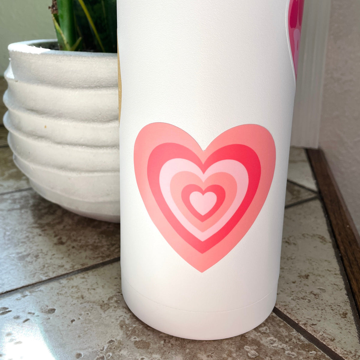 Y2K Heart Sticker – Flourish Hat Co